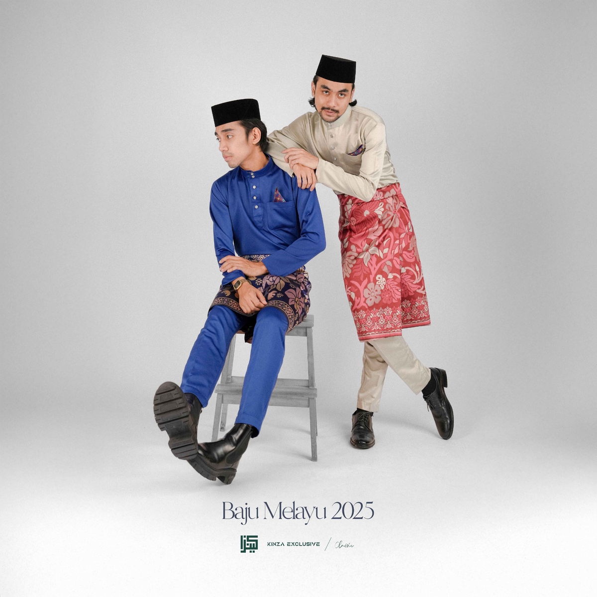 [NEW] Classic Baju Melayu Kinza Premium PASTEL COLOR [FREE PREMIUM BUT ...
